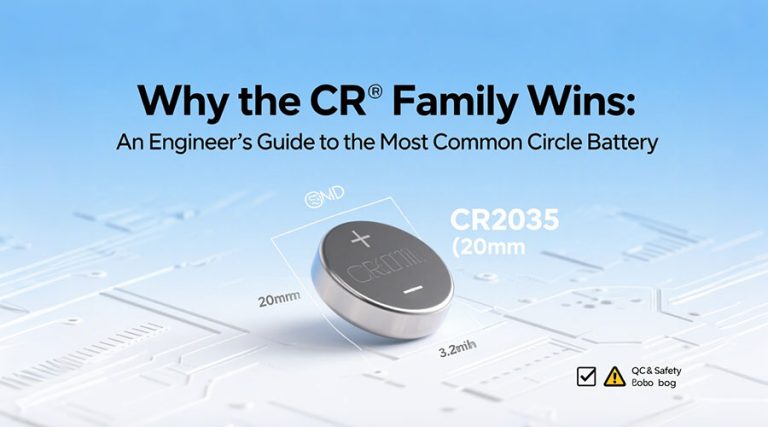 most common circle battery
